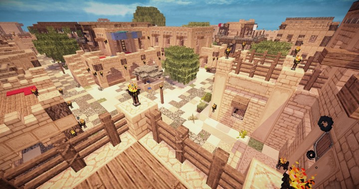 Vomosel - Arabic/Desert Styled Village Minecraft Map