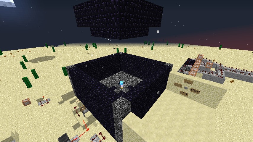 Minecraft boss fight (super HARD) Minecraft Map