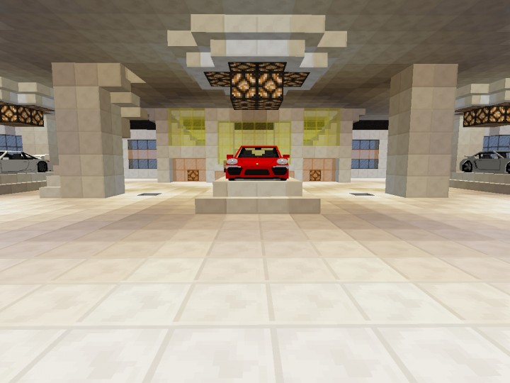 Car dealership Minecraft Map