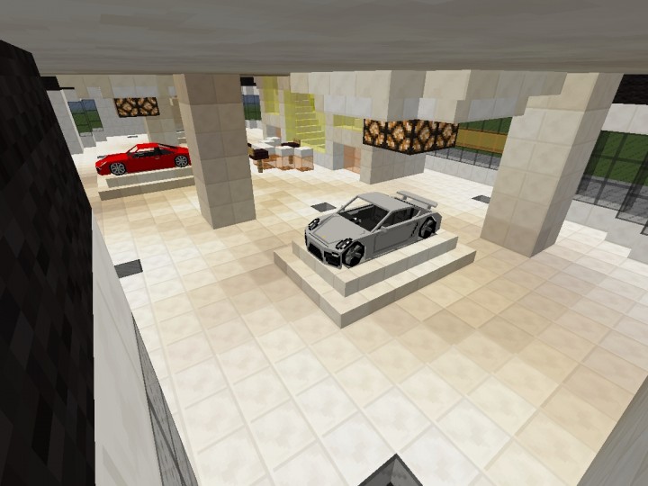 Car dealership Minecraft Map