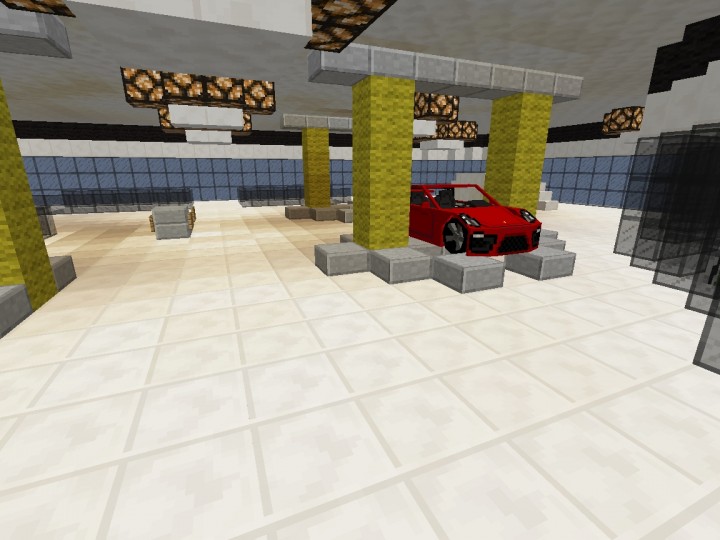 Car dealership Minecraft Map