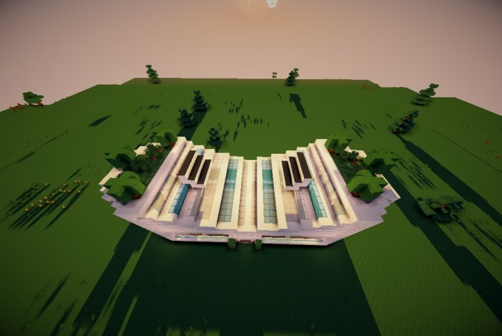 ecological house Minecraft Map