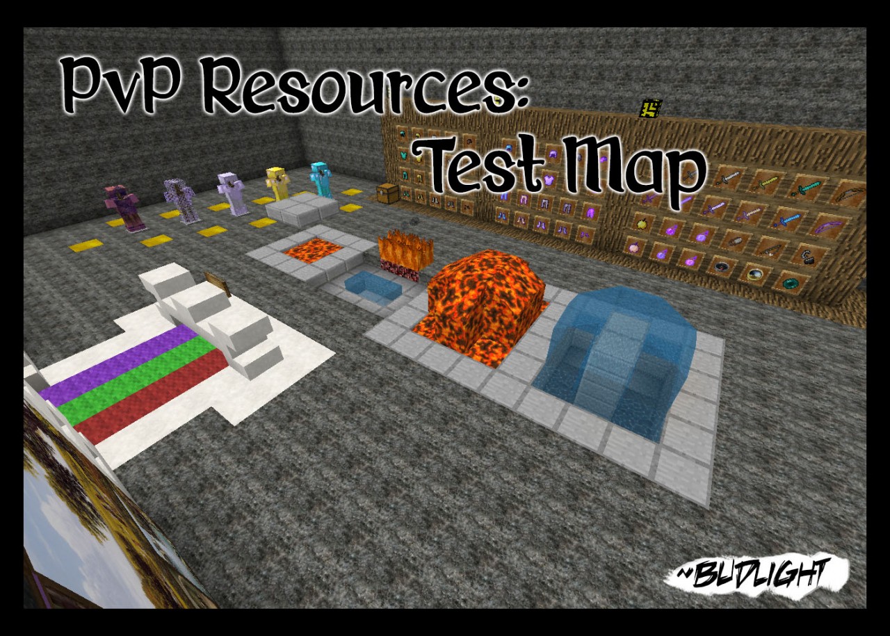 PvP Resources: Test Map Minecraft Map