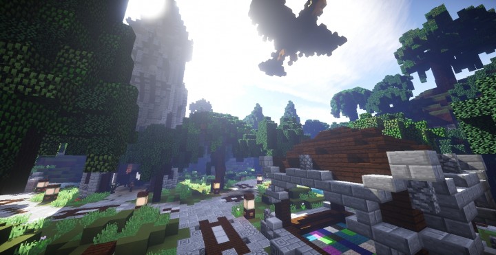 Lez Mire - Krimson Hub Minecraft Map