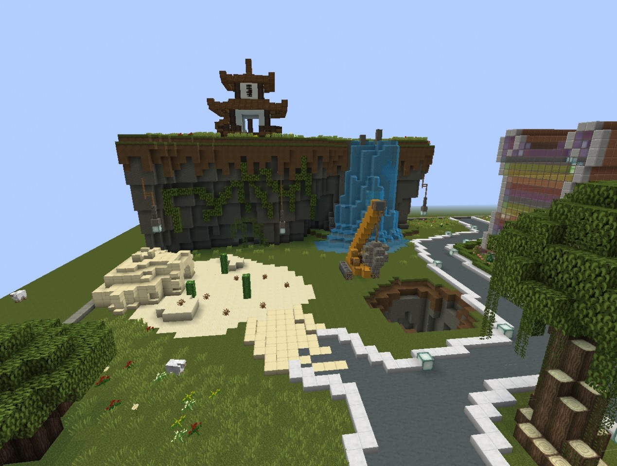 [Awesome] TheBest Creative Plot [100x100] Minecraft Map