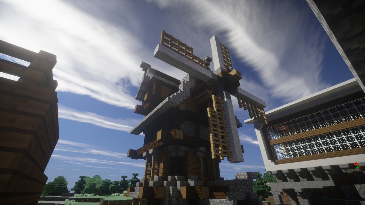 Medieval Windmill Minecraft Map