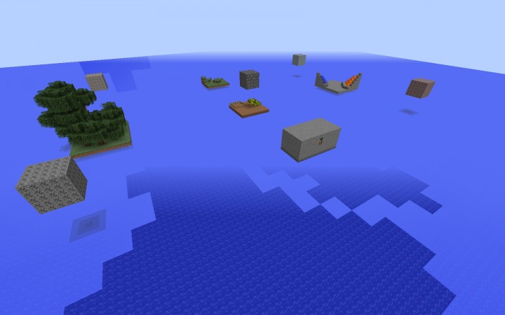 Water block Minecraft Map