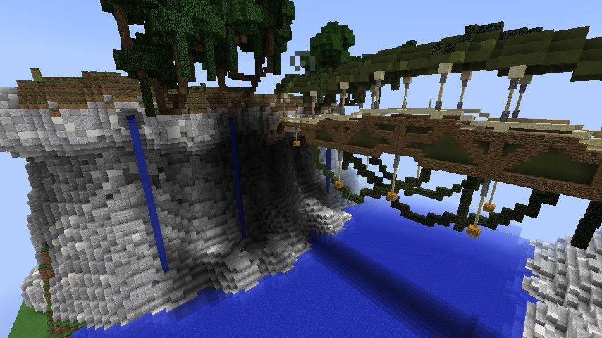 Elf bridge Minecraft Map
