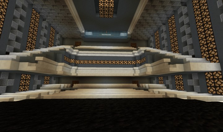 The commodore Theatre Minecraft Map