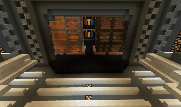The commodore Theatre Minecraft Map