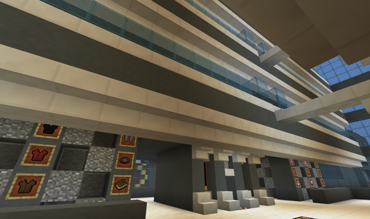 The commodore Theatre Minecraft Map