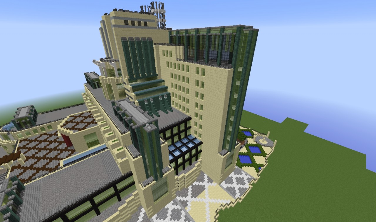 Mi6 Headquaters Minecraft Map