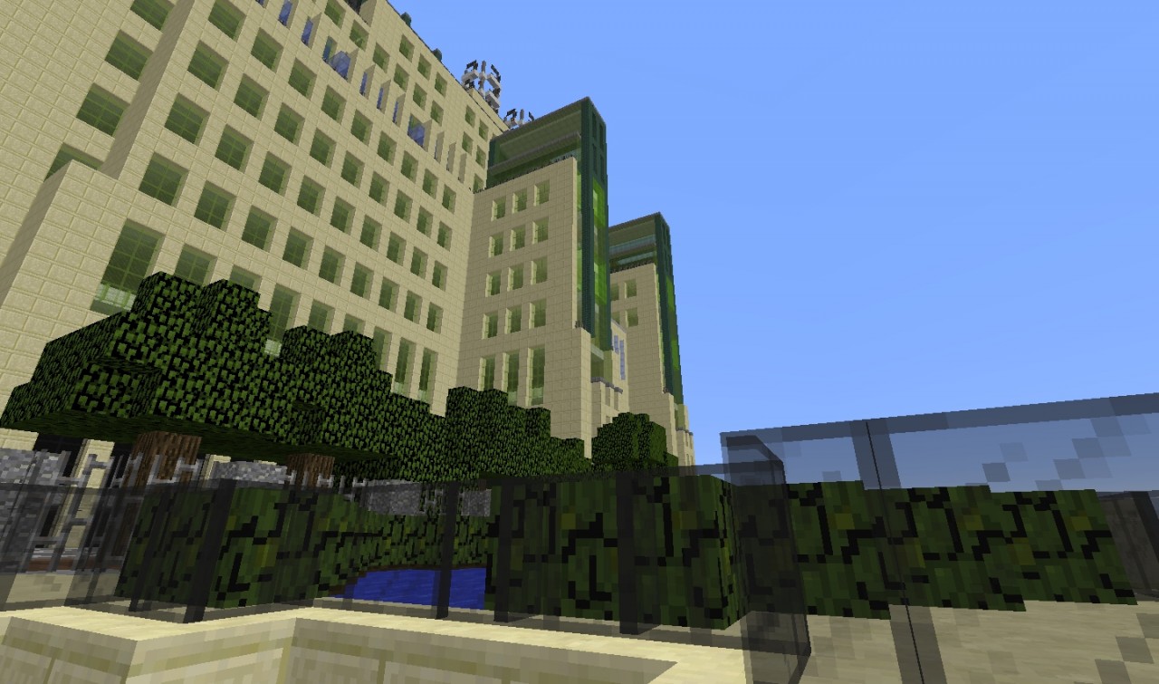 Mi6 Headquaters Minecraft Map
