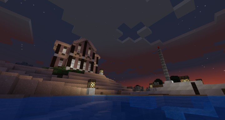 Beachfront City Minecraft Map