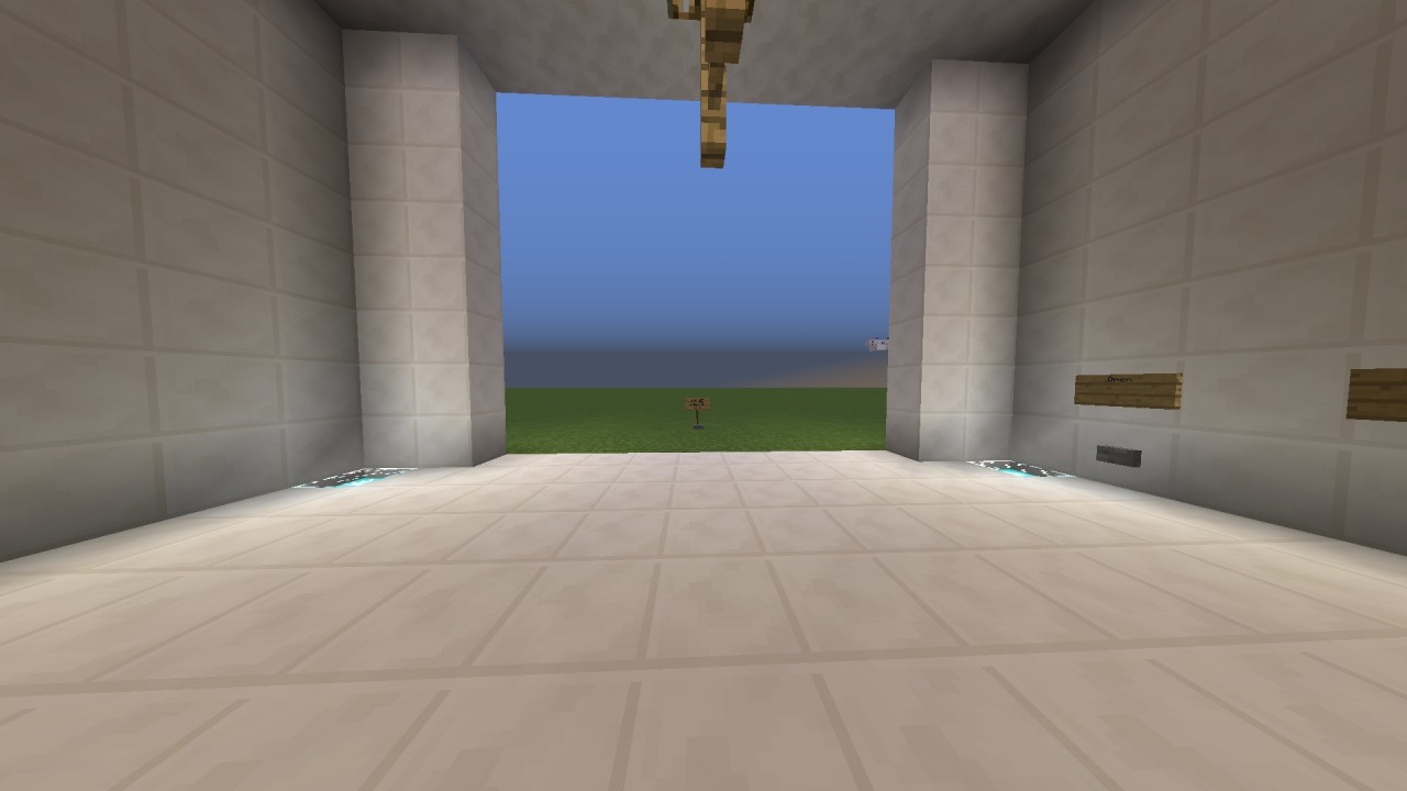 8x9 Command Block Door (Sequenced block by block) Minecraft Map