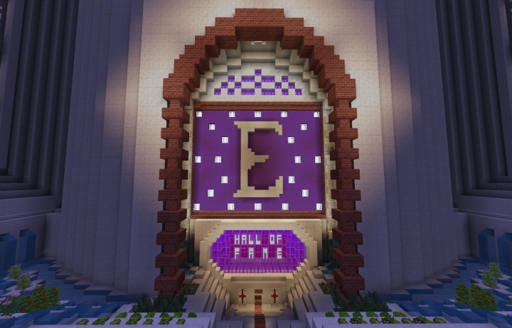 Hall of Fame Minecraft Map