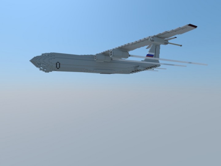 ИЛ-76; ИЛ-78, А-50/IL-76, IL-78, A-50 Minecraft Map