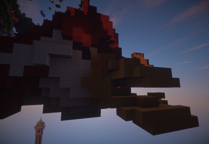 My first Organic - Link's Loftwing in Zelda Skyward Sword Minecraft Map