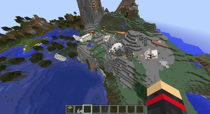 Plane Crash Map! by NGLL Minecraft Map