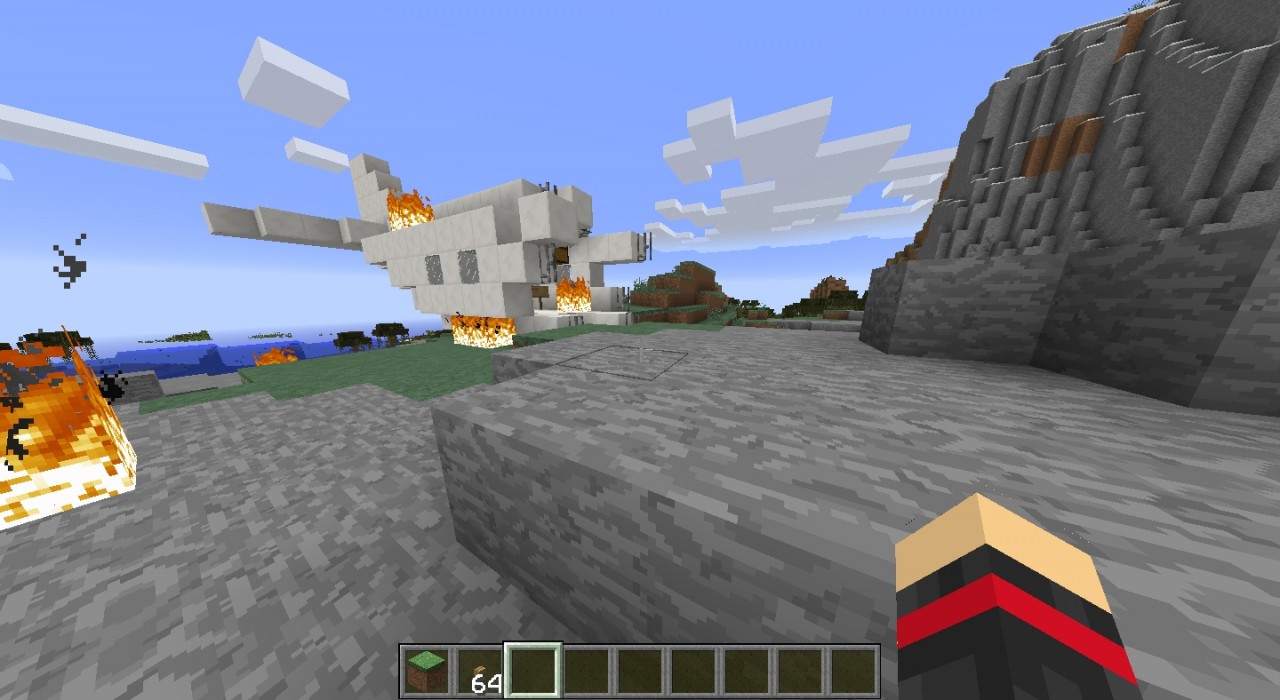 Plane Crash Map! by NGLL Minecraft Map