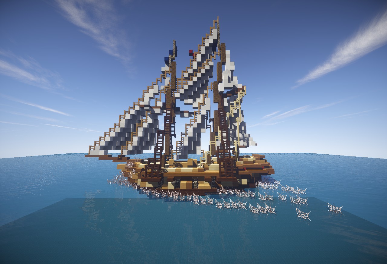 Bundle 5 Ships - By Lucas - ShipSide DOWNLOAD Minecraft Map