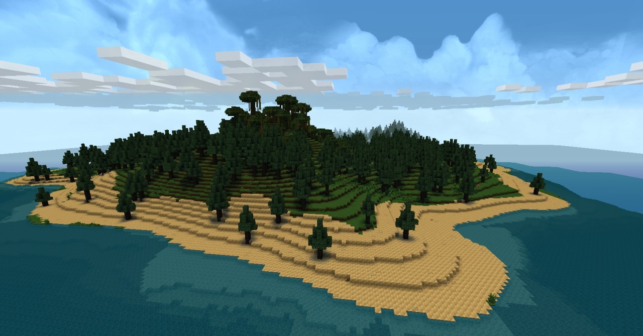 Generic Island Minecraft Map