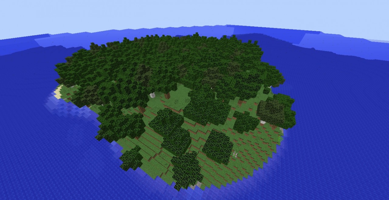 Biome Island Survival Minecraft Map