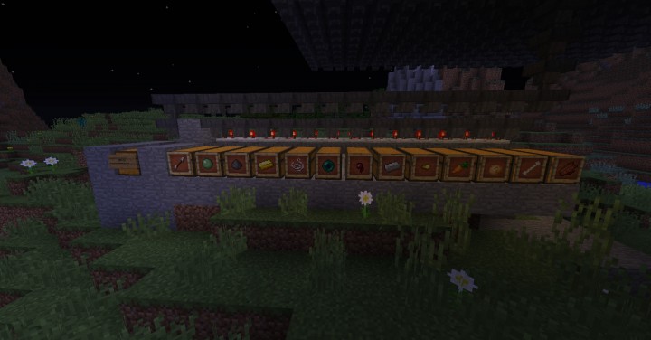 mob grinder with auto sorting collector Minecraft Map