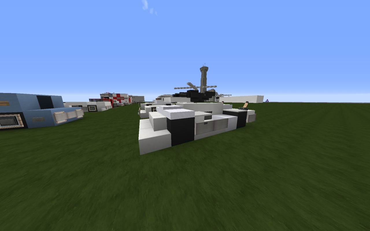 Minecraft. Mclaren P1 Minecraft Map