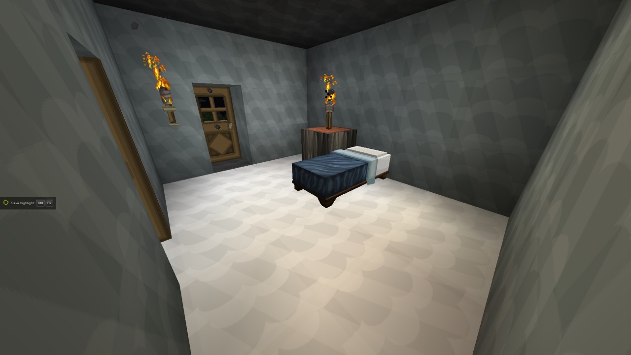 House made of wool Minecraft Map