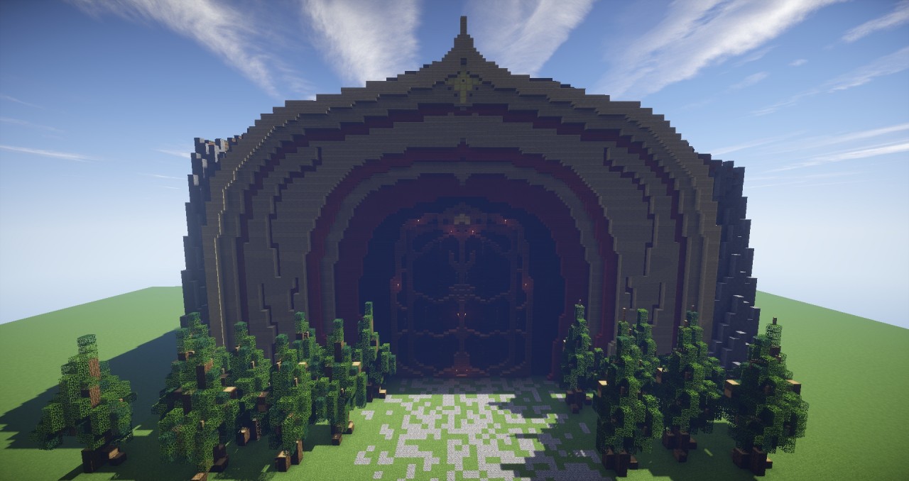 Custom Gate || 100x100 Plot Minecraft Map