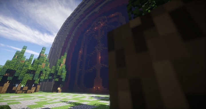 Custom Gate || 100x100 Plot Minecraft Map