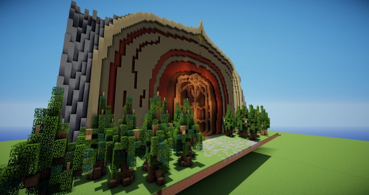 Custom Gate || 100x100 Plot Minecraft Map