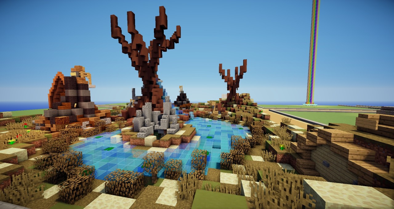 Fantasy SwampLand || 52x52 Plot Minecraft Map