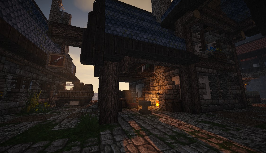 Monument Valley Town Minecraft Map