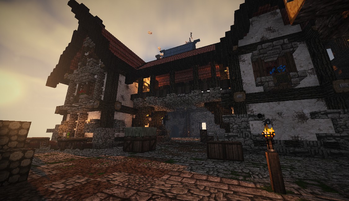 Monument Valley Town Minecraft Map