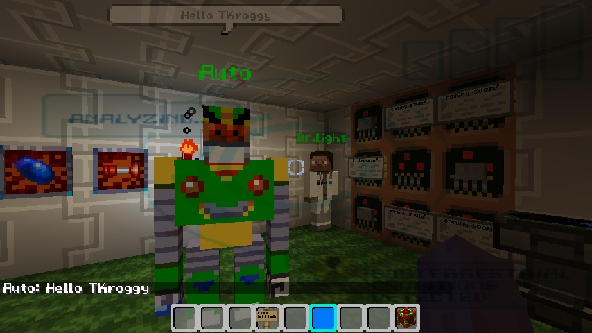 MEGA MAN MINECRAFT VERSON! Minecraft Map