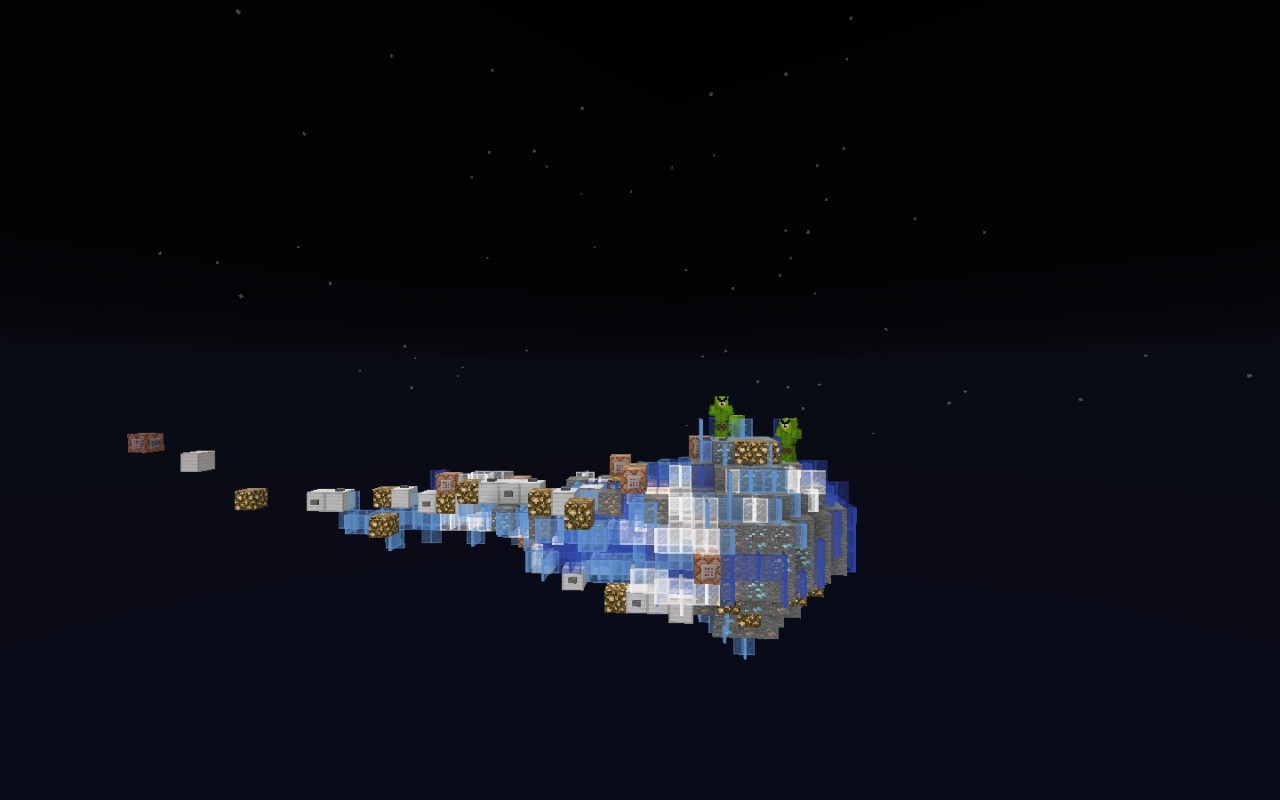 Big Spaceship Minecraft Map
