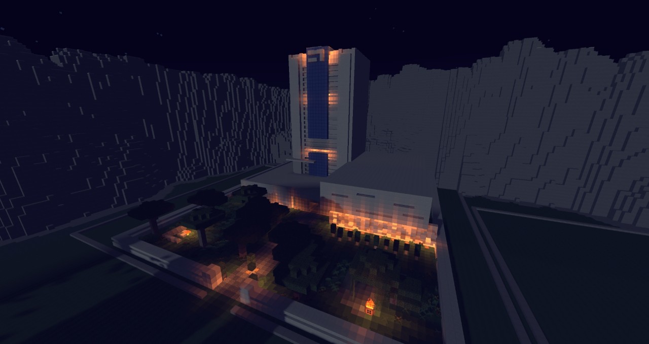 Modern Company HeadQuarters Minecraft Map