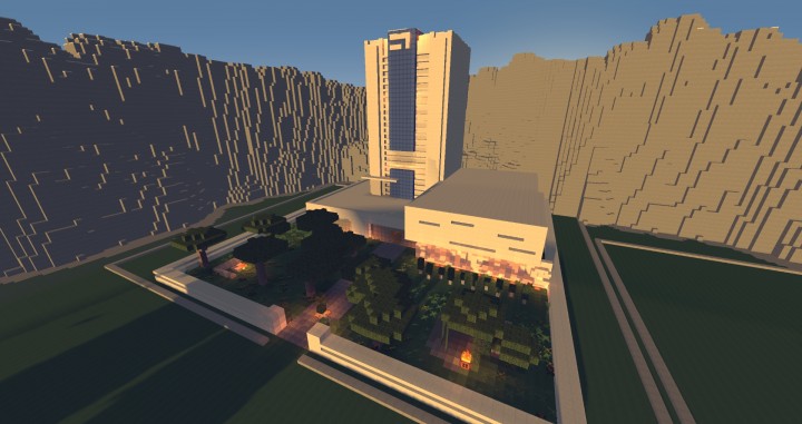 Modern Company HeadQuarters Minecraft Map