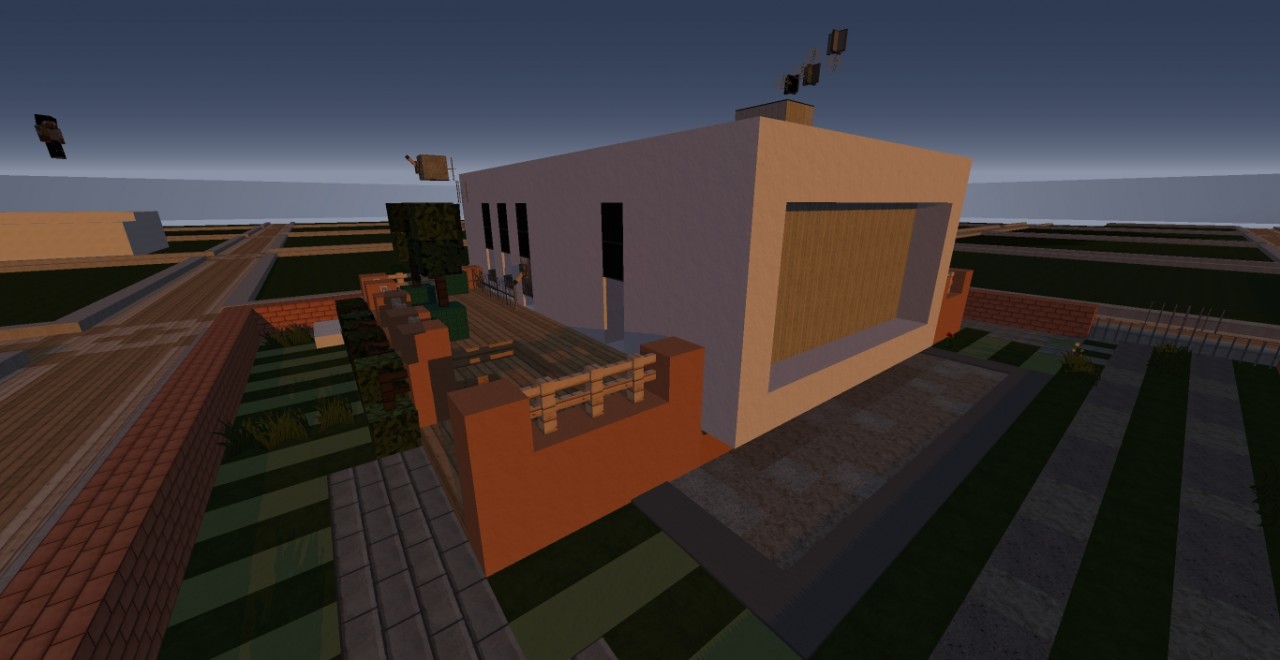 Modern Mobile House Minecraft Map