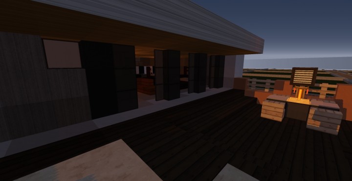 Modern Mobile House Minecraft Map