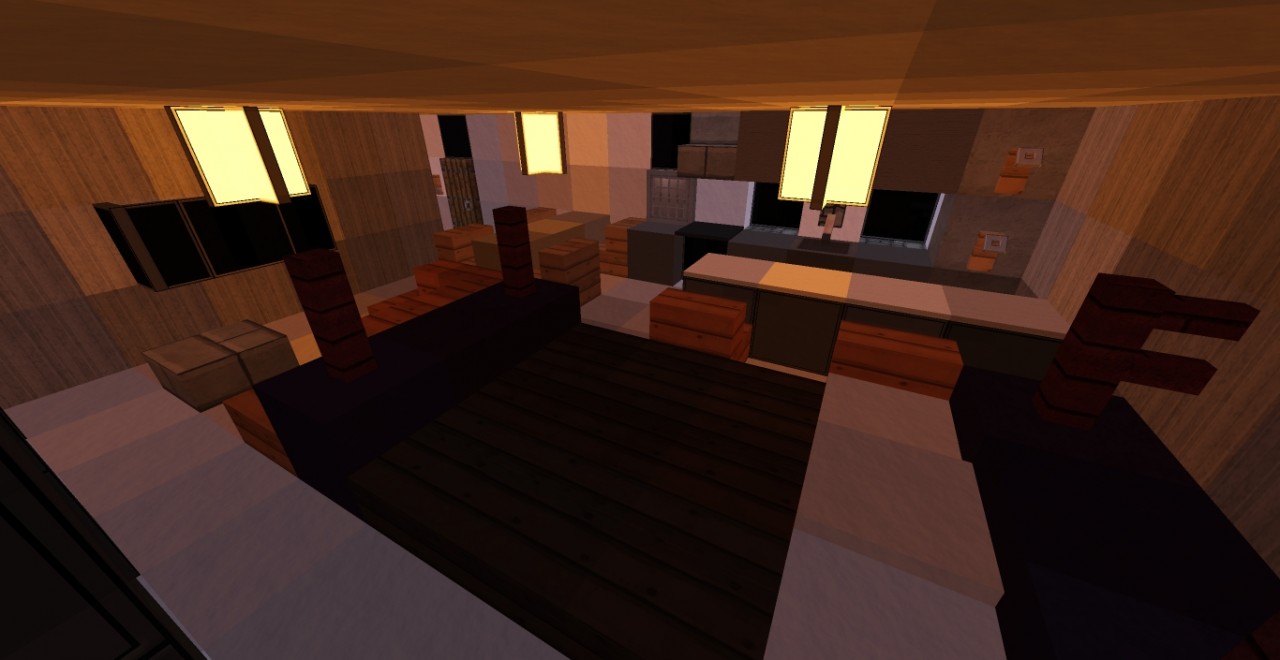 Modern Mobile House Minecraft Map