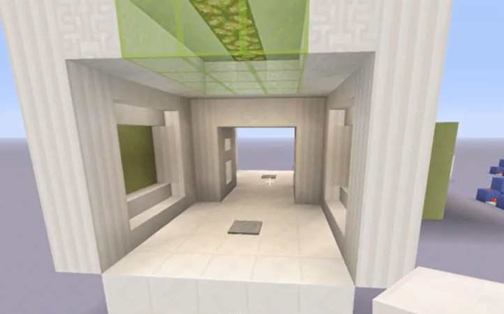 Tutorial: Open Creeper Face Door Minecraft Map