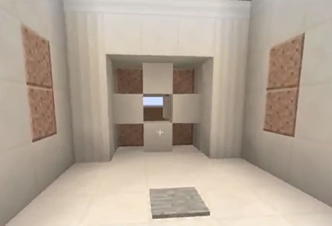 Tutorial: Dual Sided Checkerboard 3 Layered Door Minecraft Map