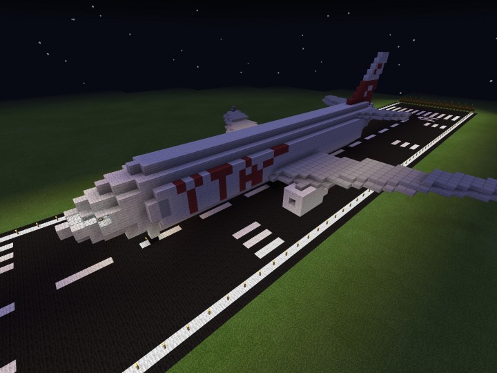 Airbus A300 Minecraft Map