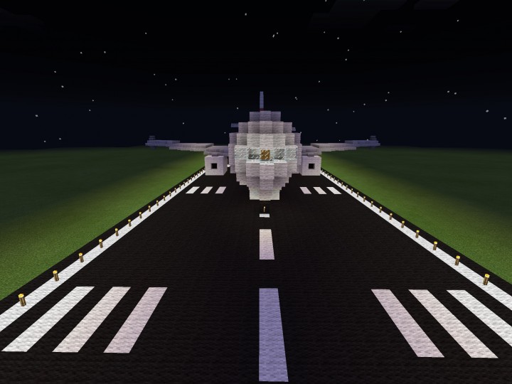 Airbus A300 Minecraft Map
