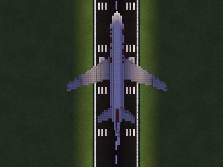 Airbus A300 Minecraft Map