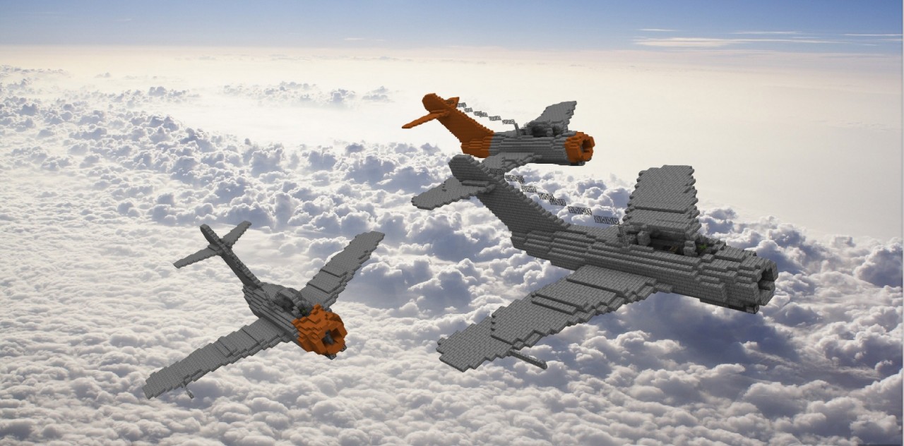 MiG-15 Fagot [Scale 5:1] Minecraft Map
