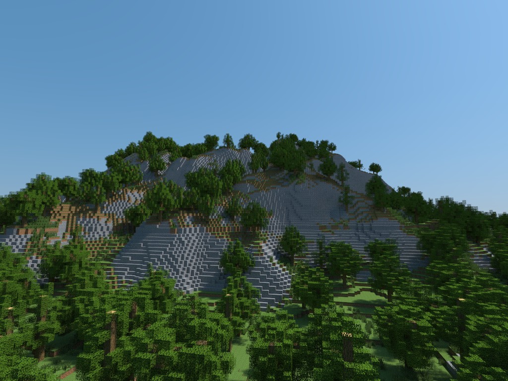 Realistic terain XL Minecraft Map